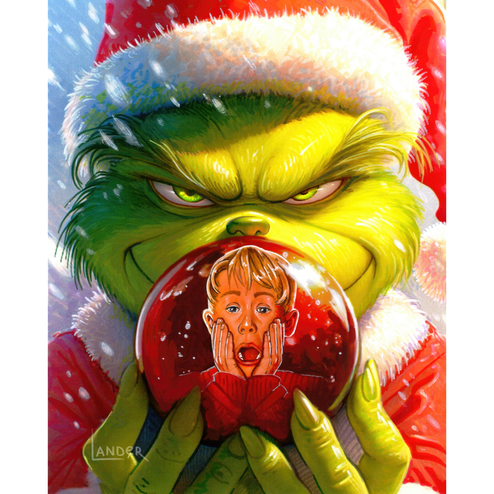 Grinch and Home alone – LANDER ART