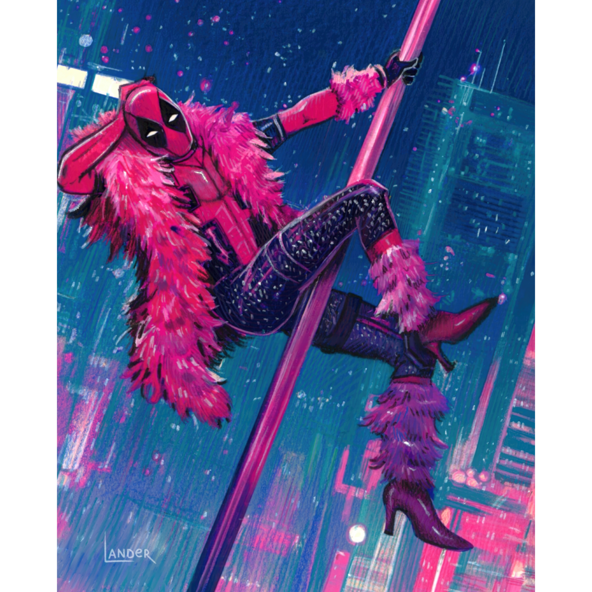 Deadpool Barbie – LANDER ART